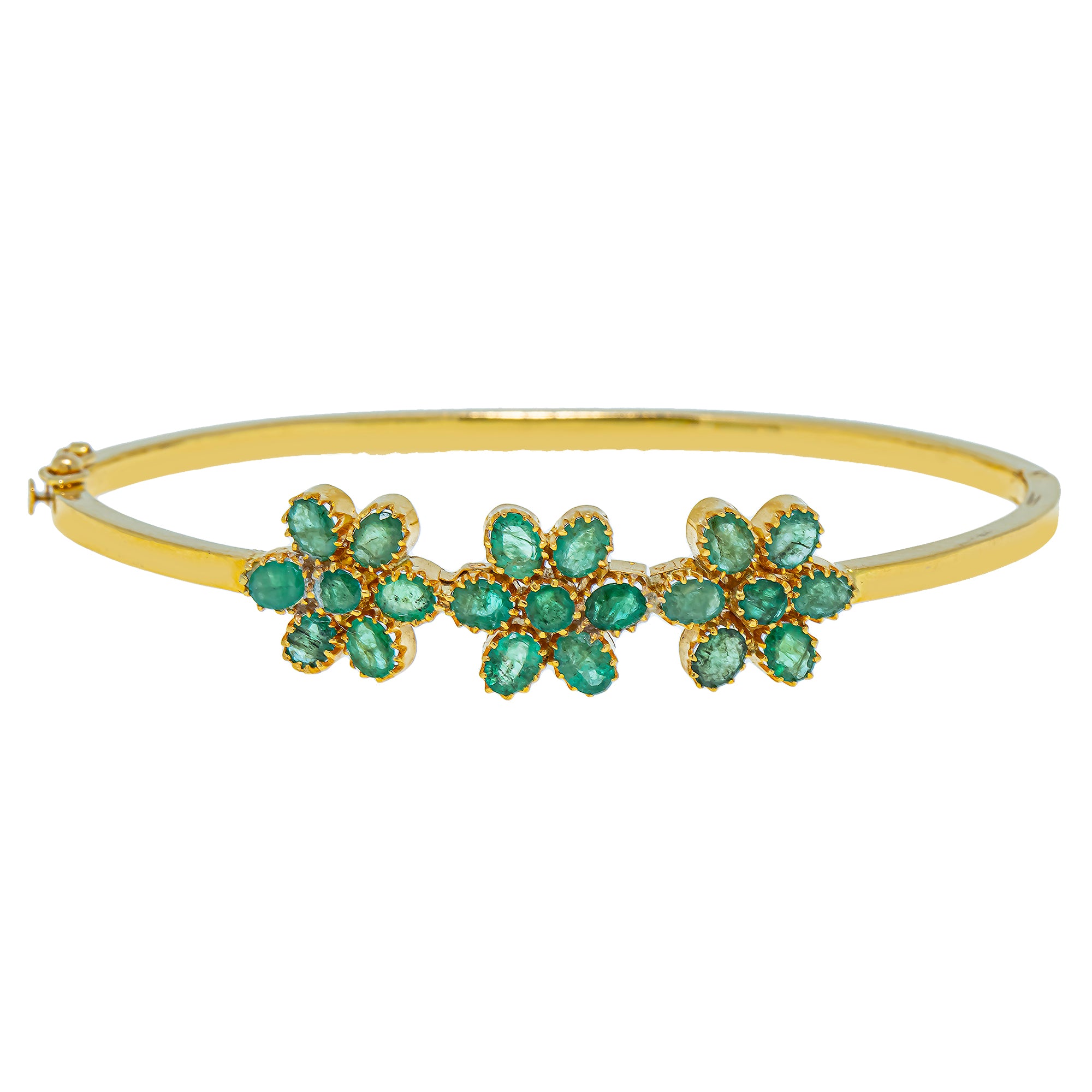 22K Yellow Gold & Enamel Bangle (14.2gm) – Virani Jewelers