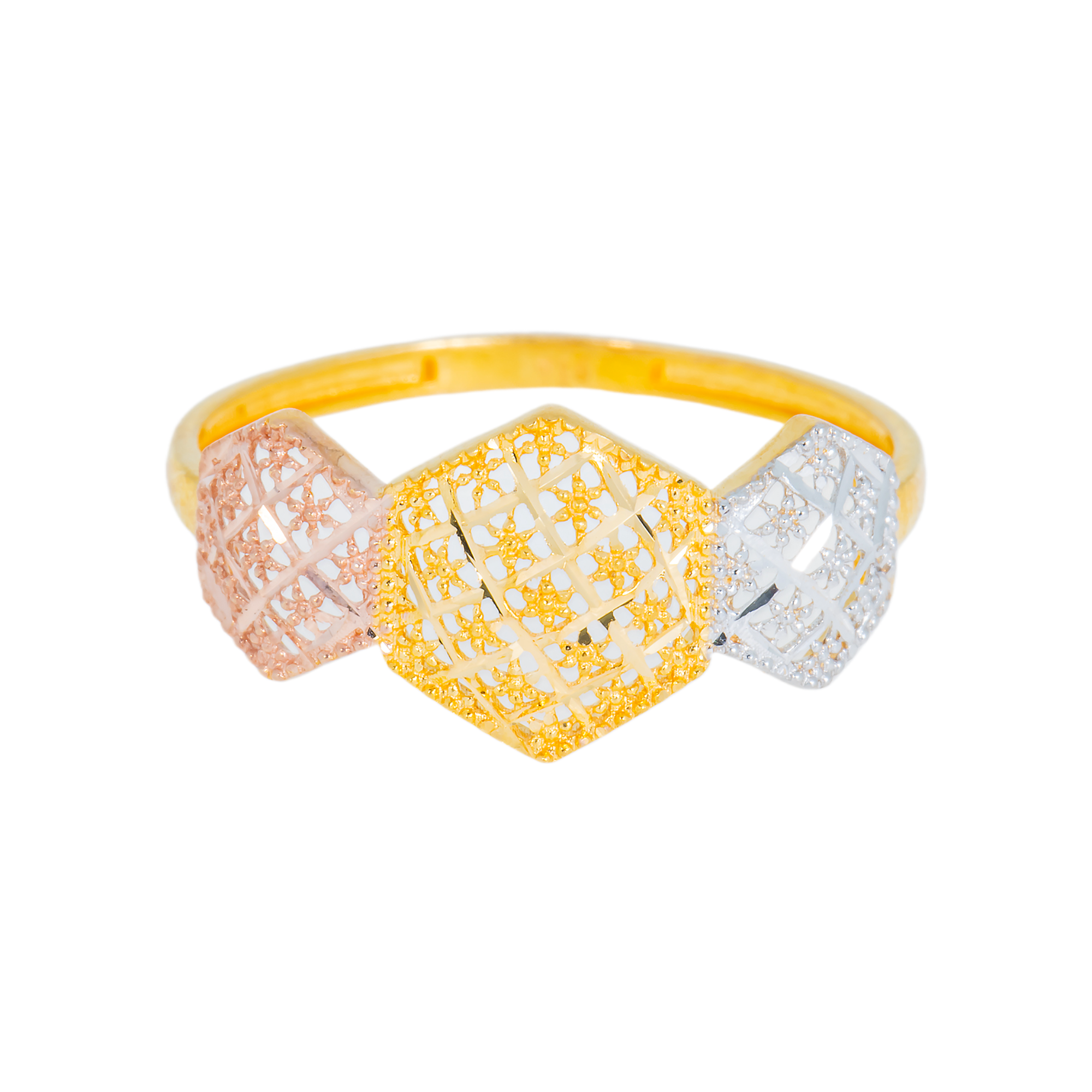 22K Multi-Tone Gold Turkish Ring (1.4 grams) – Virani Jewelers
