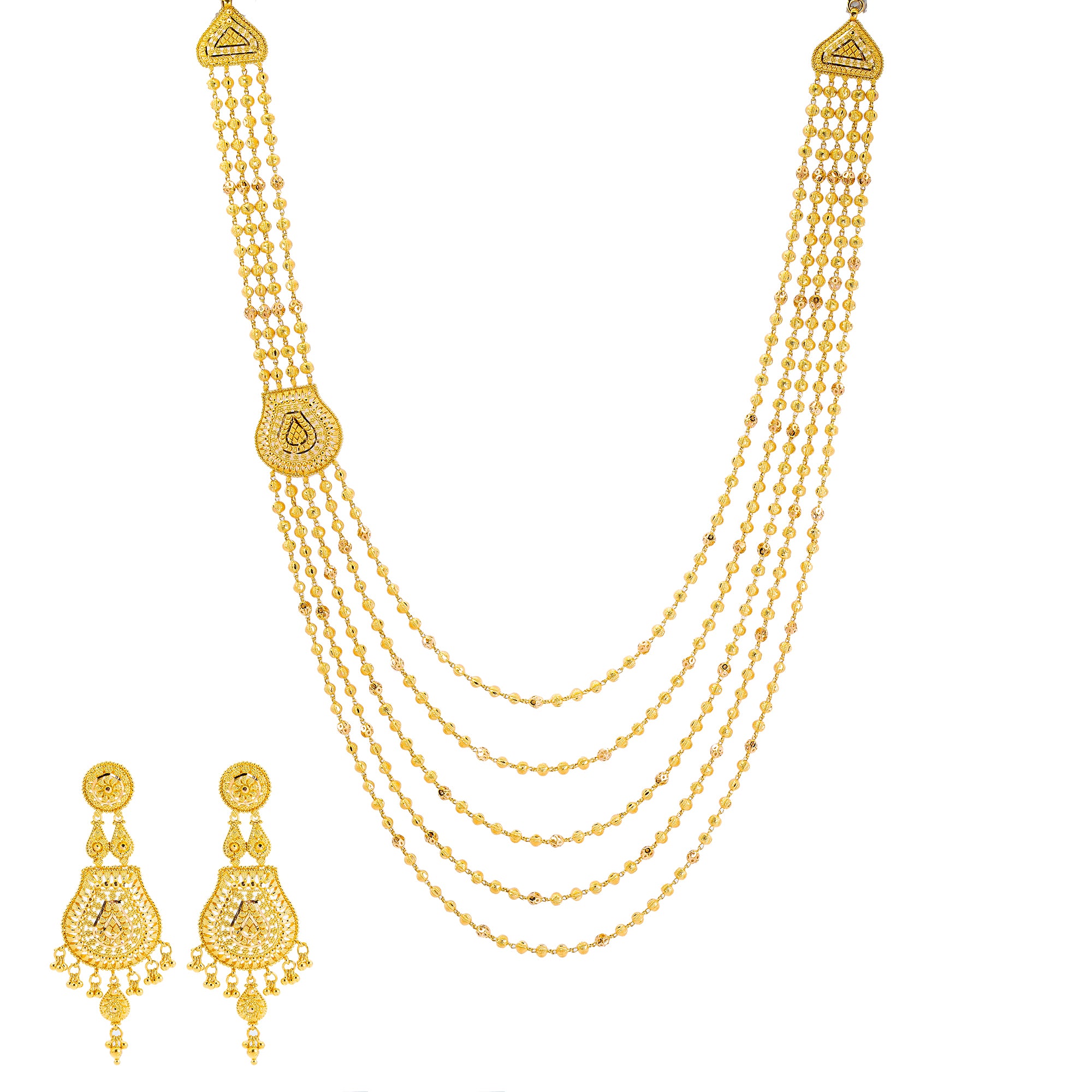 Layer type gold necklace store